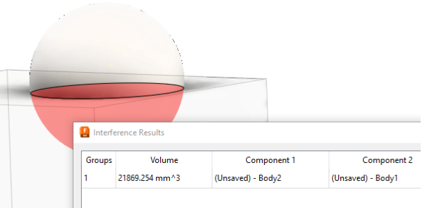 Interference - TeamCAD