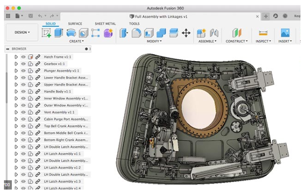 ההבדל בין תוכנת Inventor Vs Fusion 360 - TeamCAD