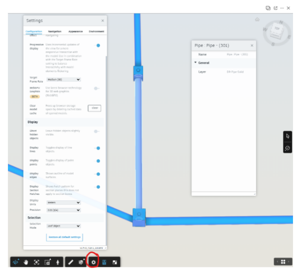 מצבי בחירה ב-ACC - TeamCAD
