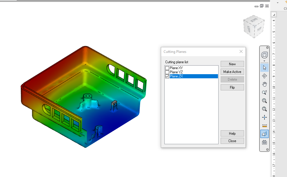 Section View - TeamCAD