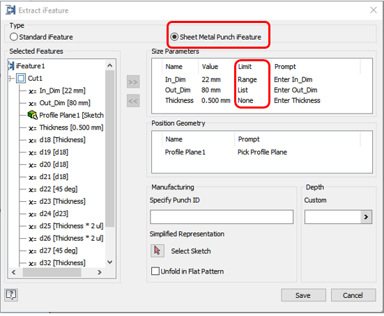 PUNCH TOOL - TeamCAD